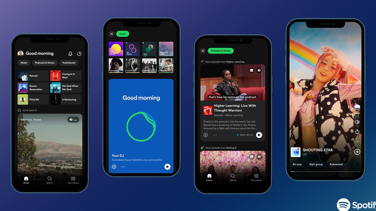 Spotify a présenté la plus grande révolution de son interface depuis de ...