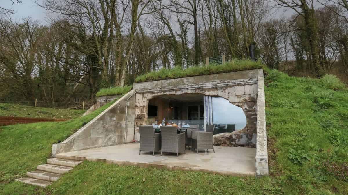 Le bunker de la Seconde Guerre mondiale est maintenant une maison de ...