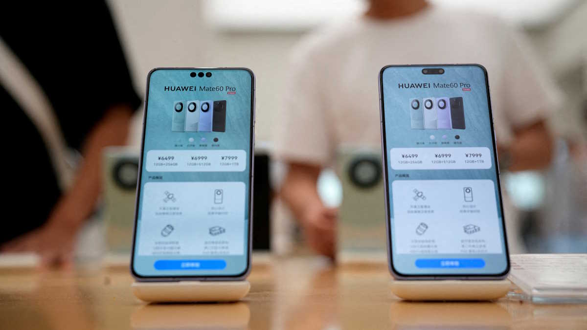 Huawei Mate 60 Pro bat Apple et l'iPhone 15 sur l'un des marchés les ...