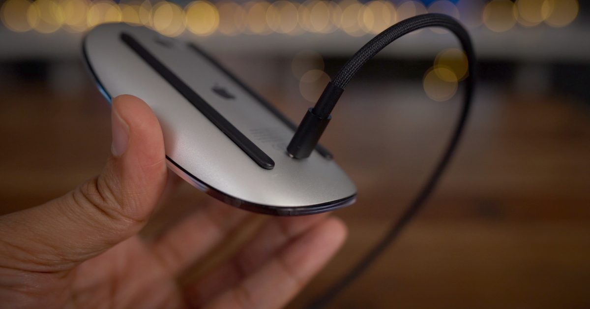 La nouvelle Magic Mouse USB-C a toujours son port de charge en bas