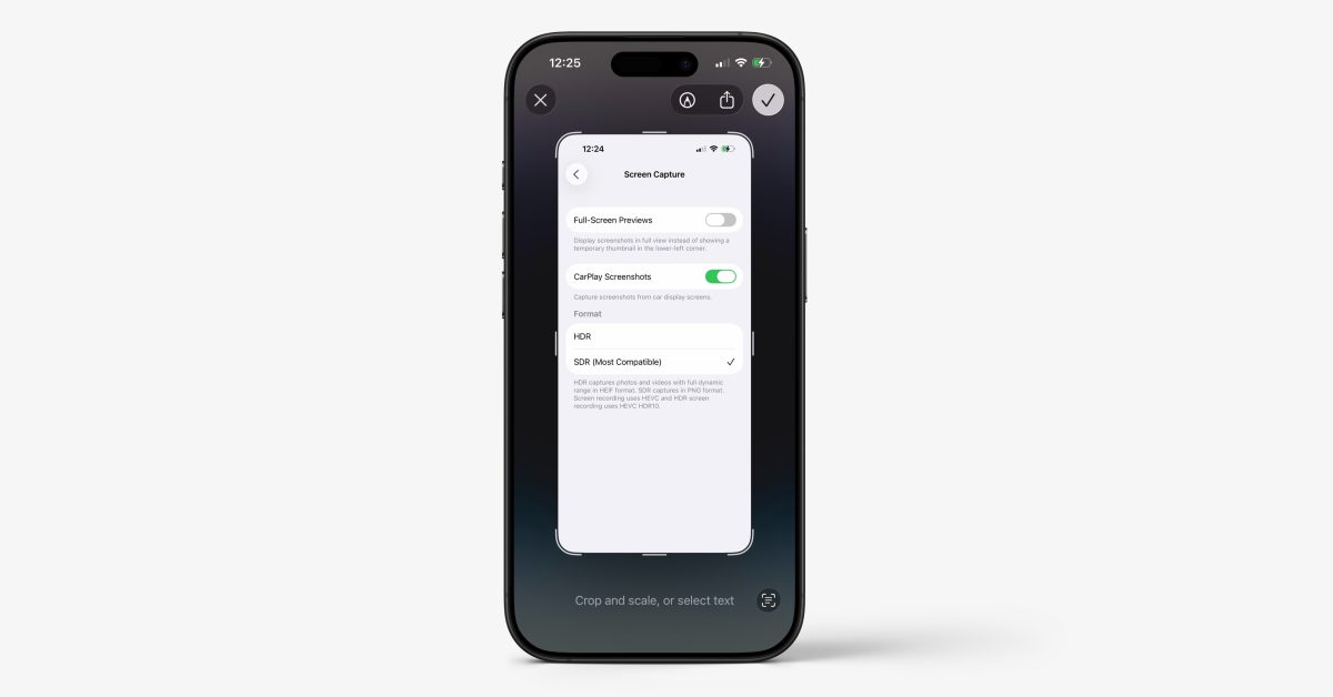 iOS 26 : une nouvelle interface plein écran pour les captures d'écran ...